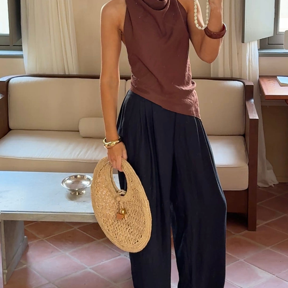 The Iris Top in Hazel Fuchsia Shaw Womenswear – FUCHSIA SHAW