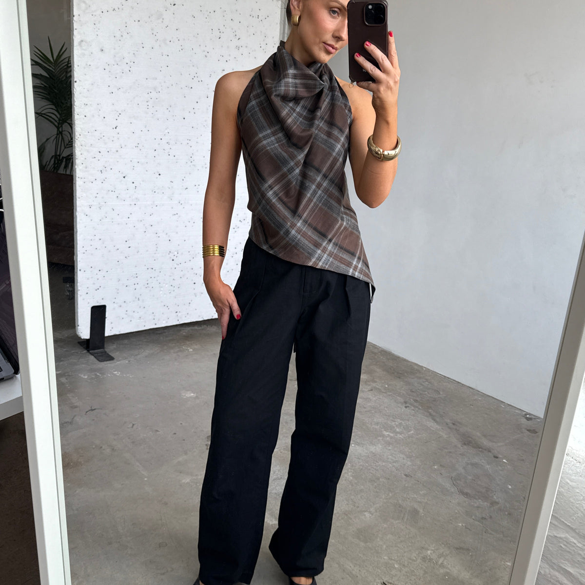 The Iris Top in Hazel Fuchsia Shaw Womenswear – FUCHSIA SHAW